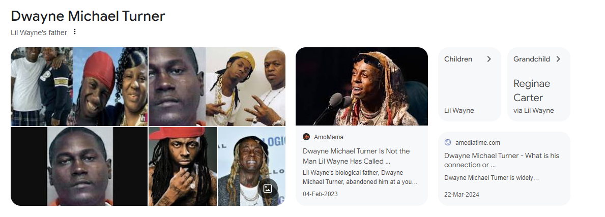 Dwayne Michael Turner (Lil Wayne's father), Age, Wife, Career & More ...